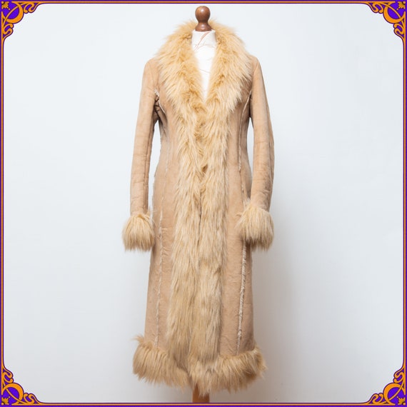 ICONIC Penny Lane 70s afghan boho maxi coat! Vintage … - Gem