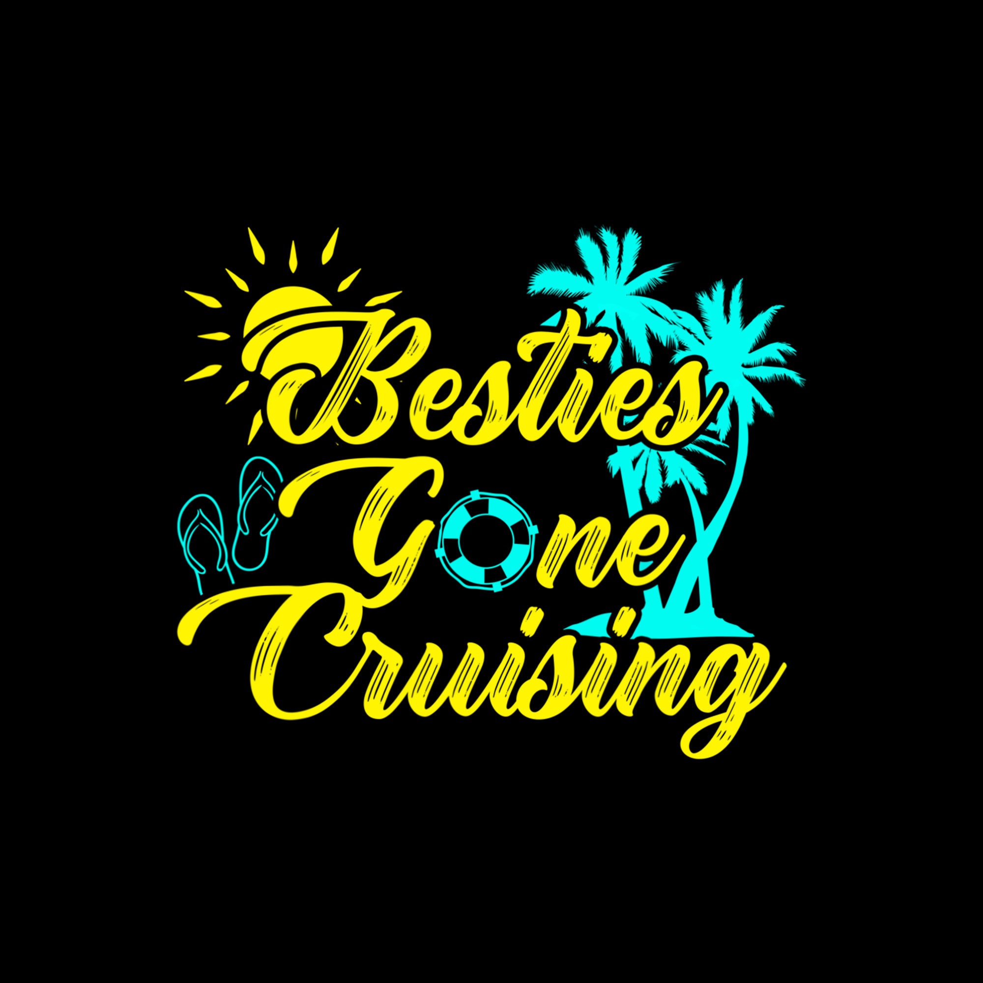 Besties Gone Cruise Matching Girls Trip Cruising Vacation - Etsy