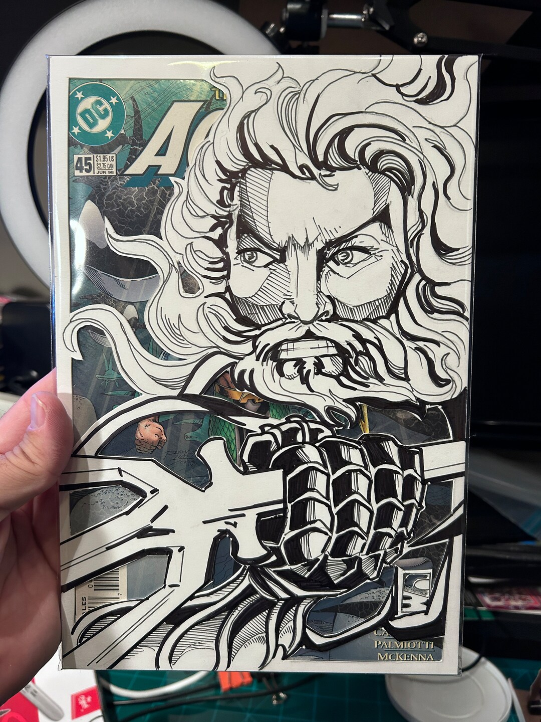Custom Cut Comic Boards Aquaman - Etsy
