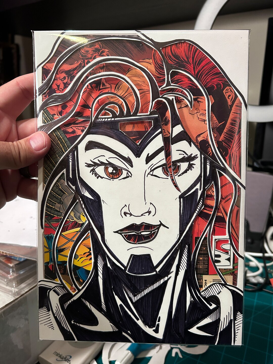 Custom Cut Comic Boards Jean Grey - Etsy