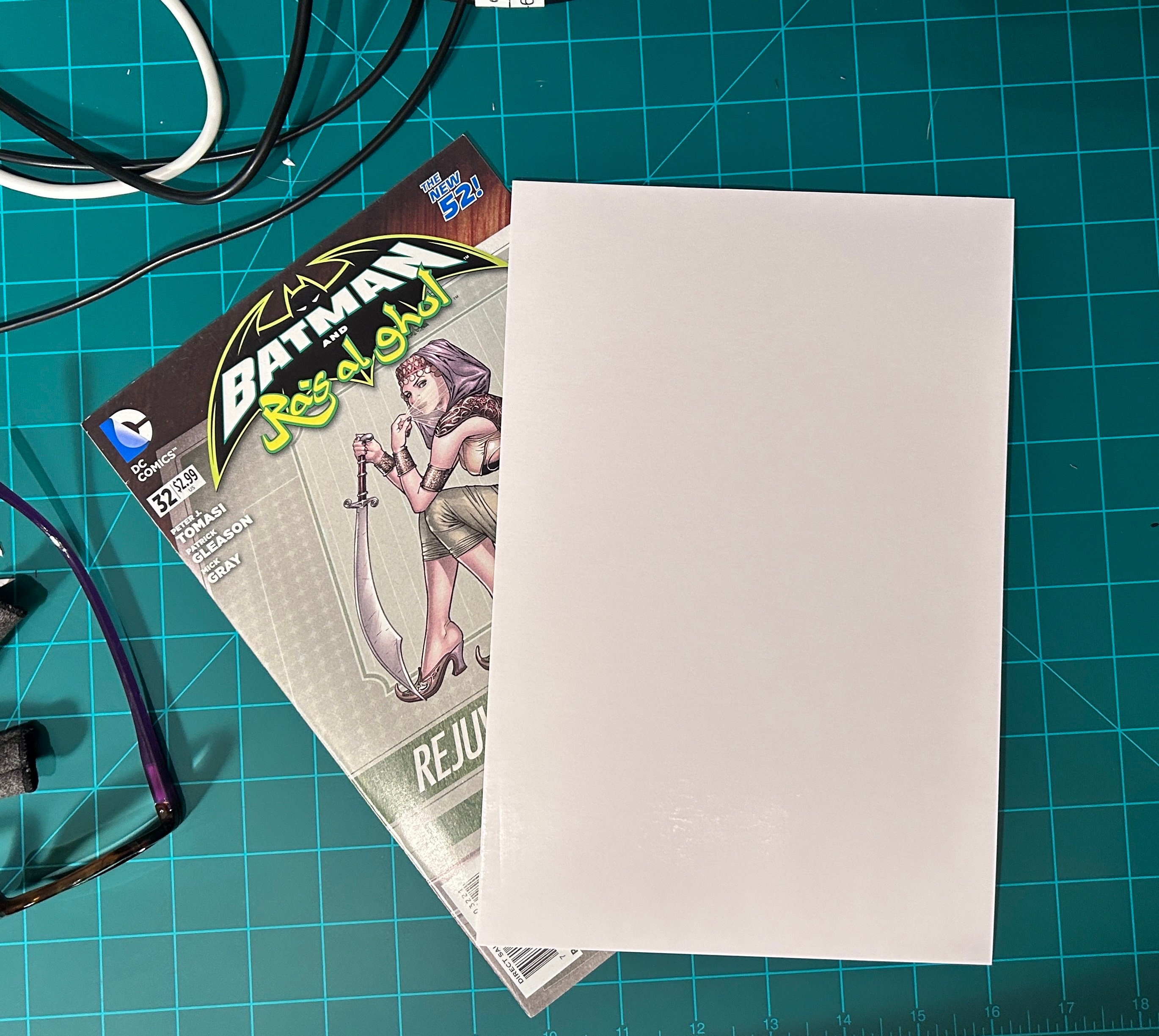 Custom Cut Comic Boards Ras Al Ghul - Etsy