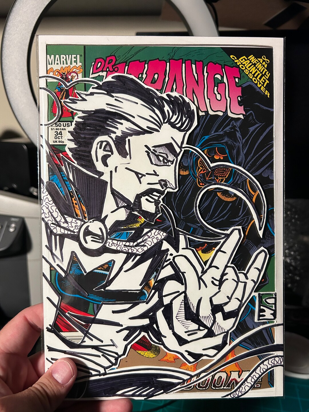 Custom Cut Comic Boards Dr Strange - Etsy