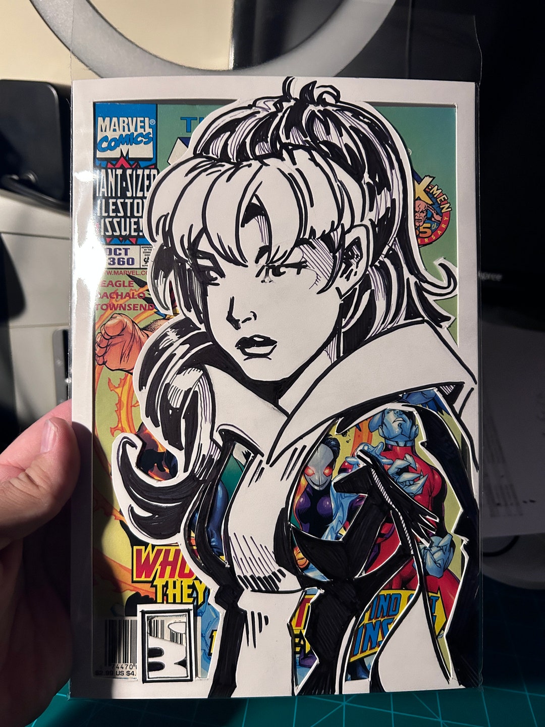 Custom Cut Comic Boards Rogue - Etsy