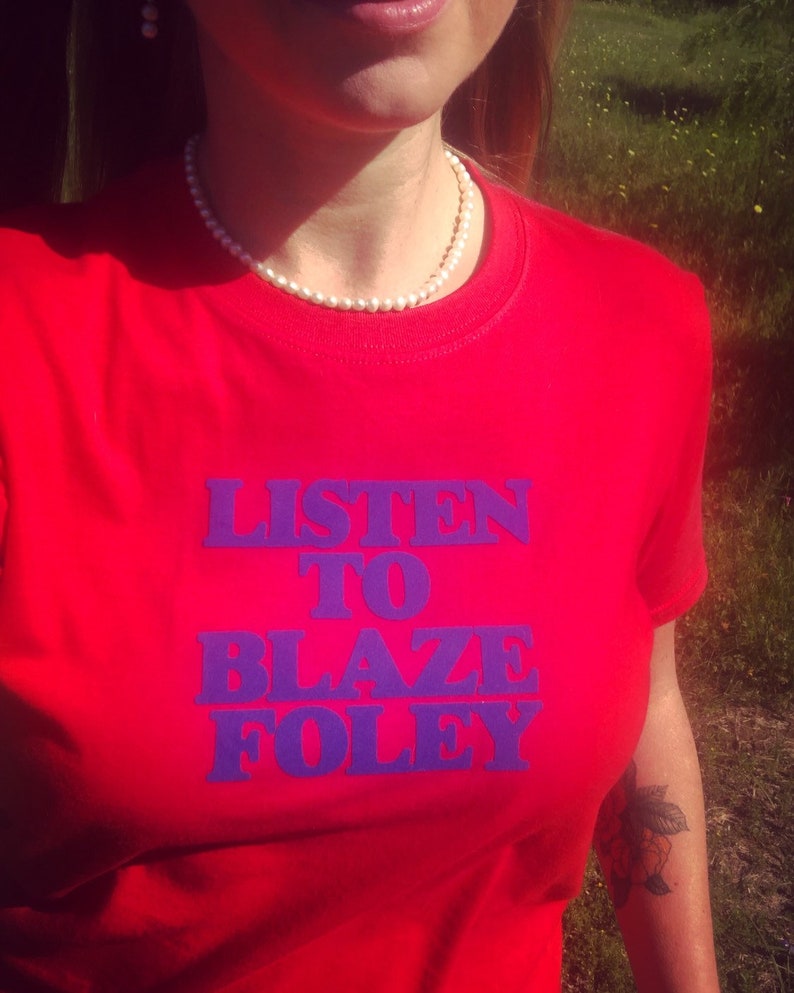 Listen to Blaze Foley Custom Crew T-shirt - Etsy