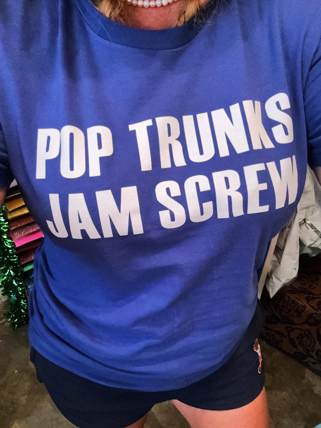 DJ Screw Inspired Custom Crew Unisex T-shirt Pops Trunk Jam Screw - Etsy