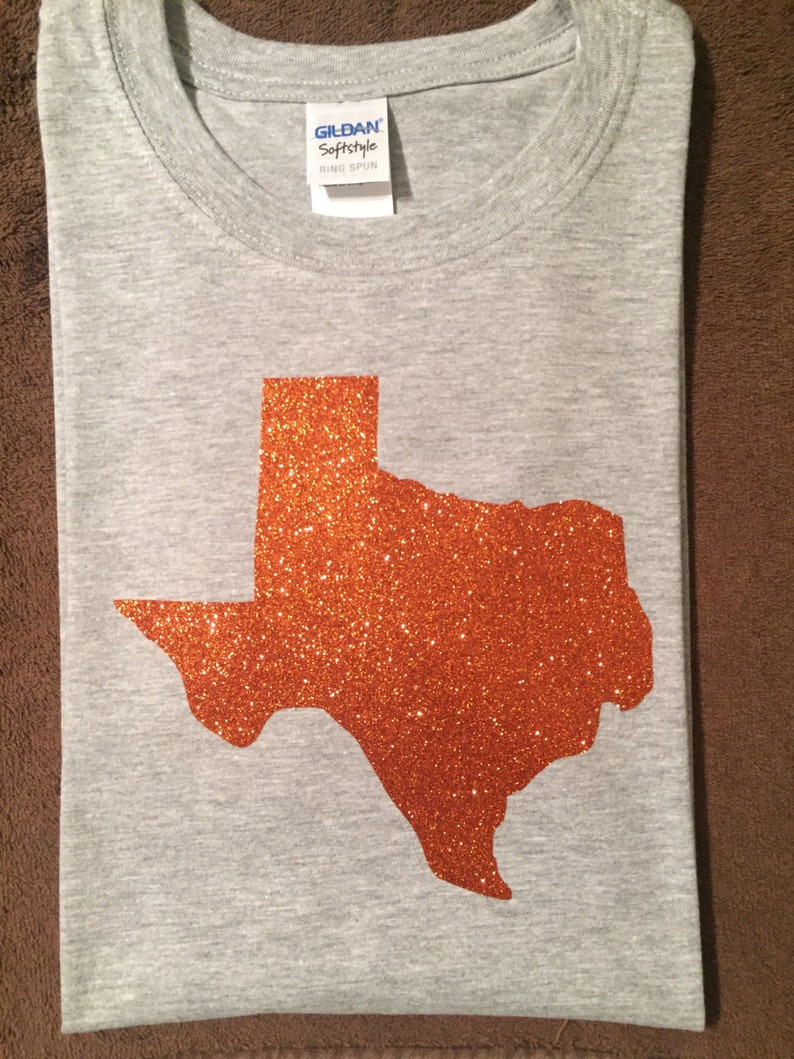 University of Texas Inspired Soft Semi-fitted Adult T-Shirt | Etsy