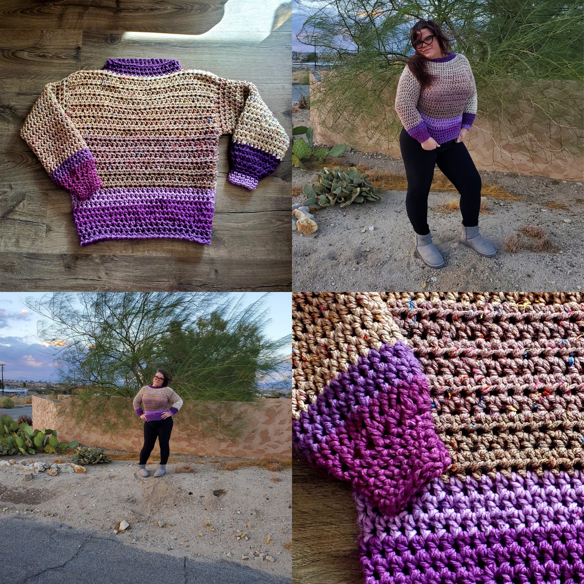 Simple Chunky Crochet Fall Sweater Pattern Beginner Friendly | Etsy