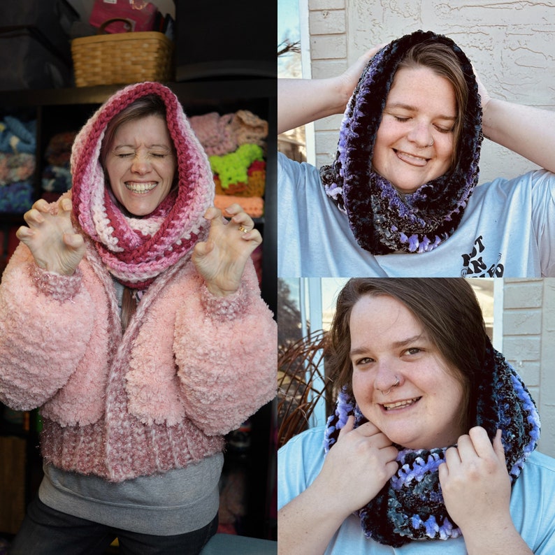Enid's Snood Super Simple Crochet Pattern, Beginner Friendly Easy Super ...