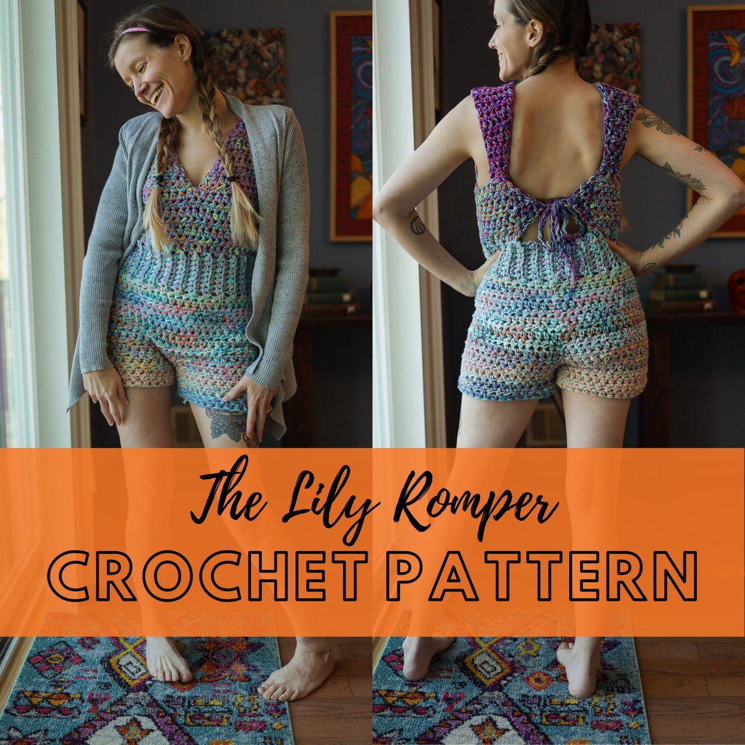 Simple Chunky Crochet Romper Pattern, Beginner Friendly Size Inclusive ...