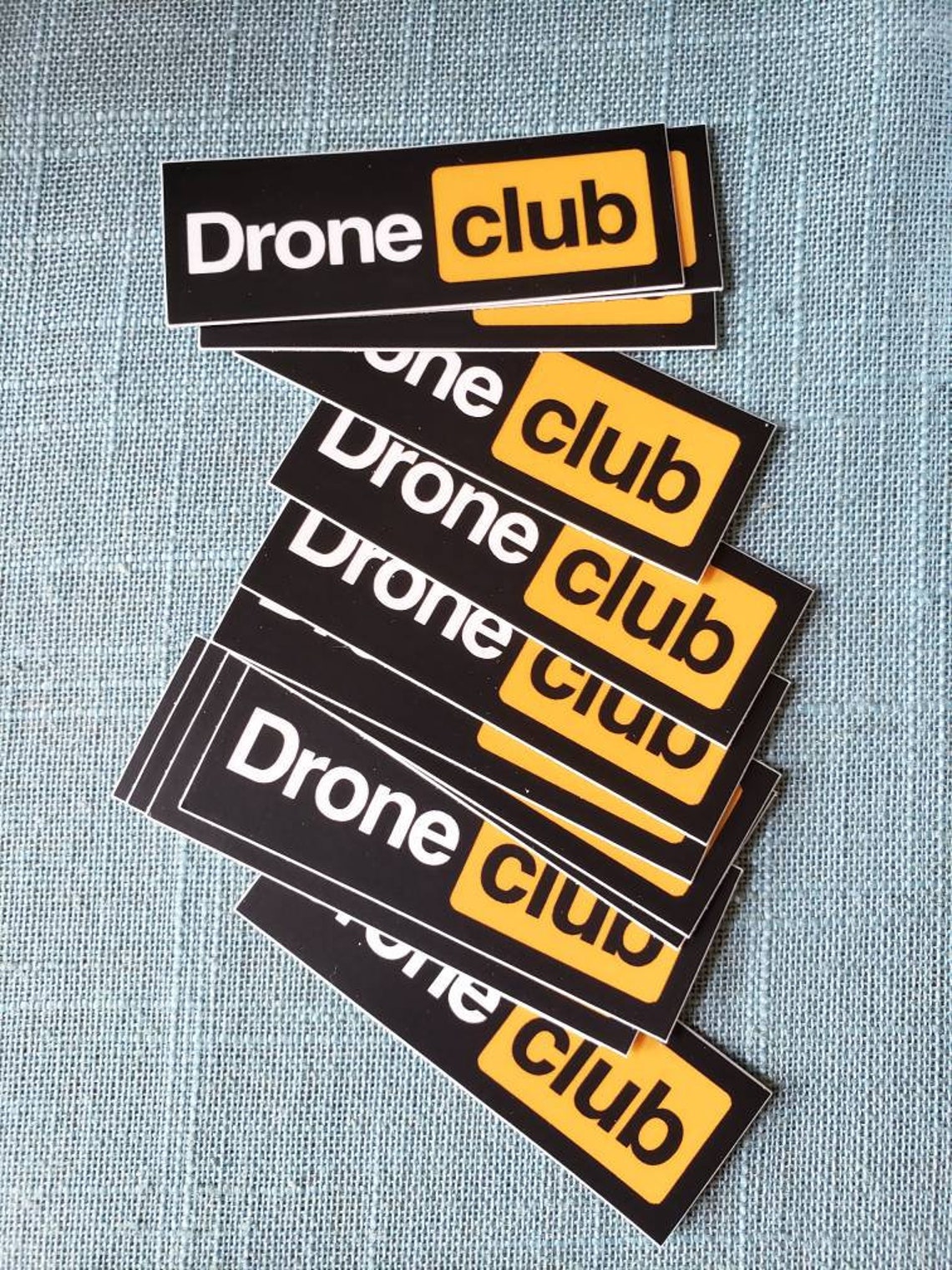 Drone Club Pilot Vinyl Sticker Funny Drone Sticker Drone | Etsy