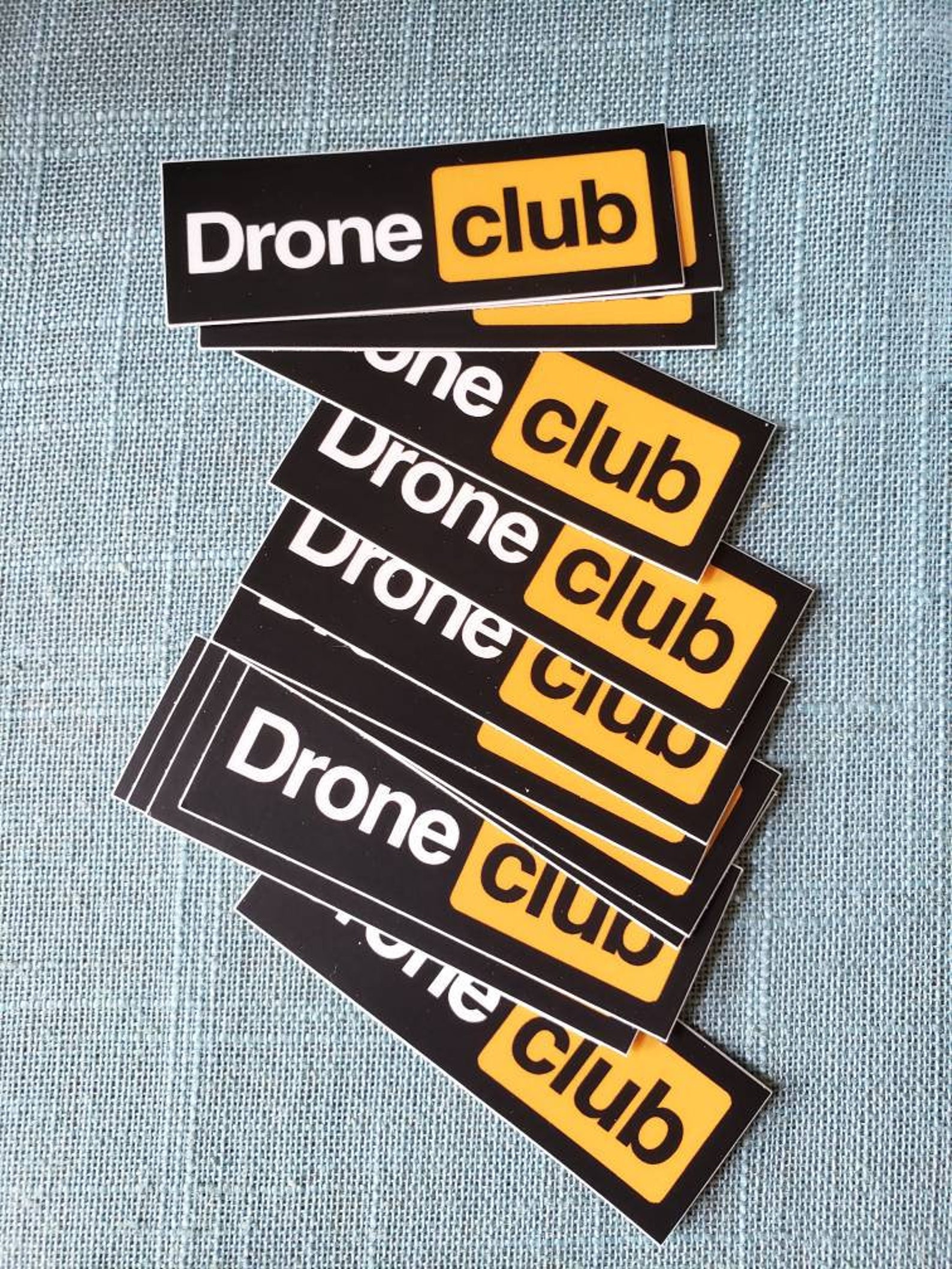 Drone Club Pilot Vinyl Sticker Funny Drone Sticker Drone | Etsy