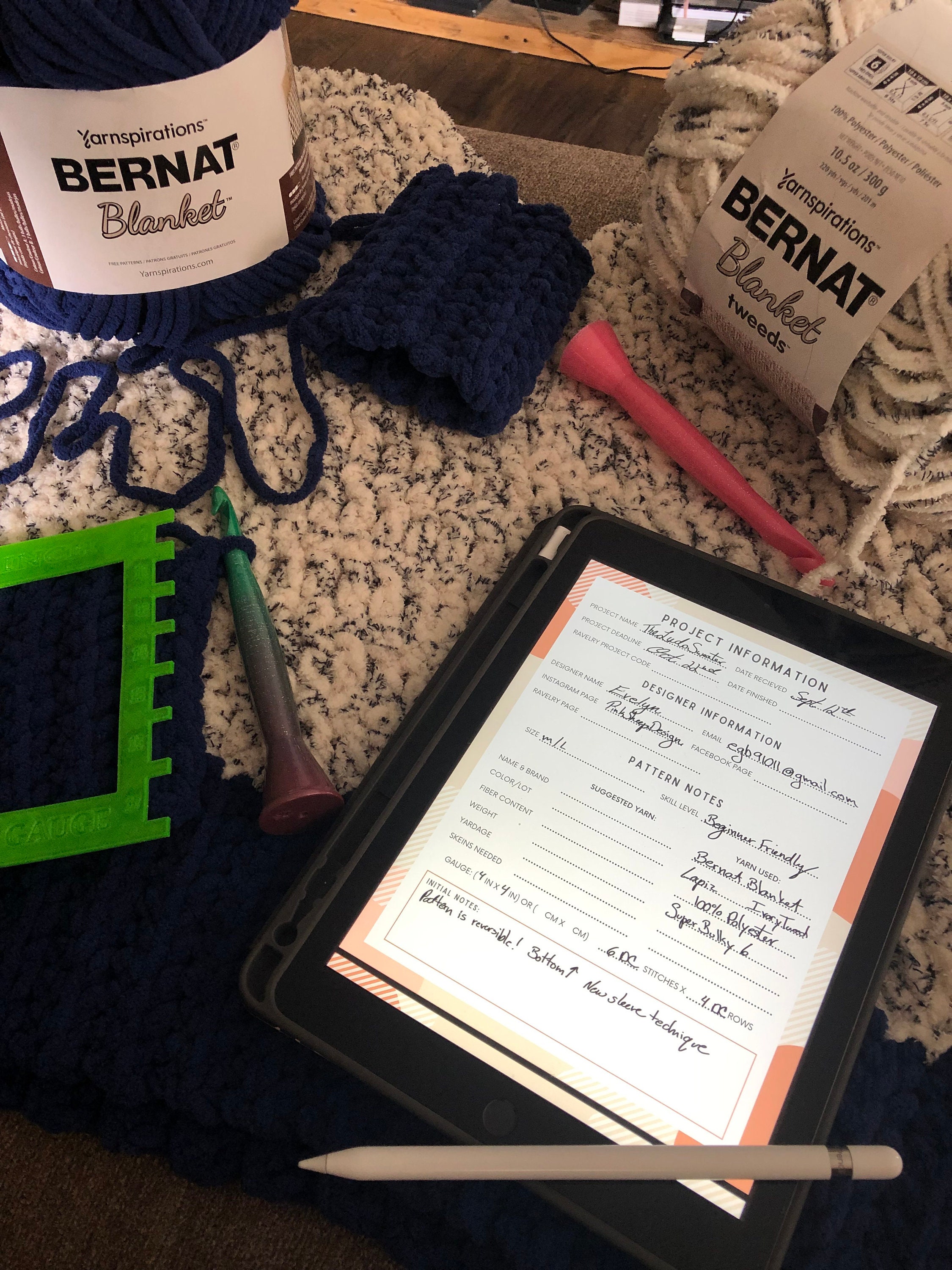 Crochet Pattern Tester Notes Pattern Testing Tracking - Etsy