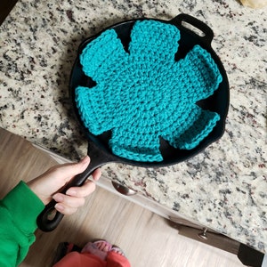 Pot and Pan Protectors Crochet Pattern, Beginner Friendly Easy Chunky ...