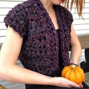 Simple Super Chunky Crochet Vest Pattern, Beginner Friendly Crochet ...