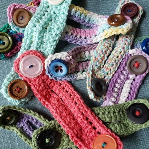 Ponytail Friendly Mask Extender Crochet Pattern, Easy Ear Saver Crochet ...