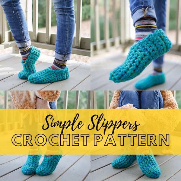 Free Chunky Slipper Pattern - Etsy