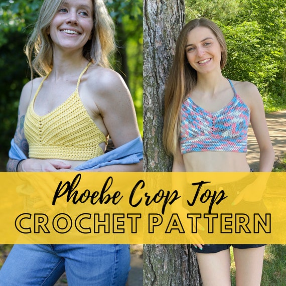 Size Inclusive Crochet Crop Top Pattern Quick Summer Bralette Etsy
