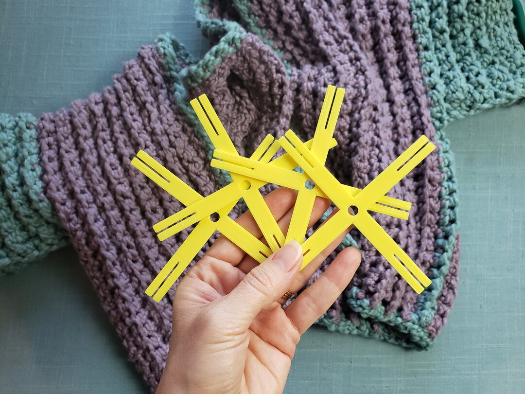 4 Medium Yarn Bobbins, Tool for Yarn Organization, Gift for Crocheter ...