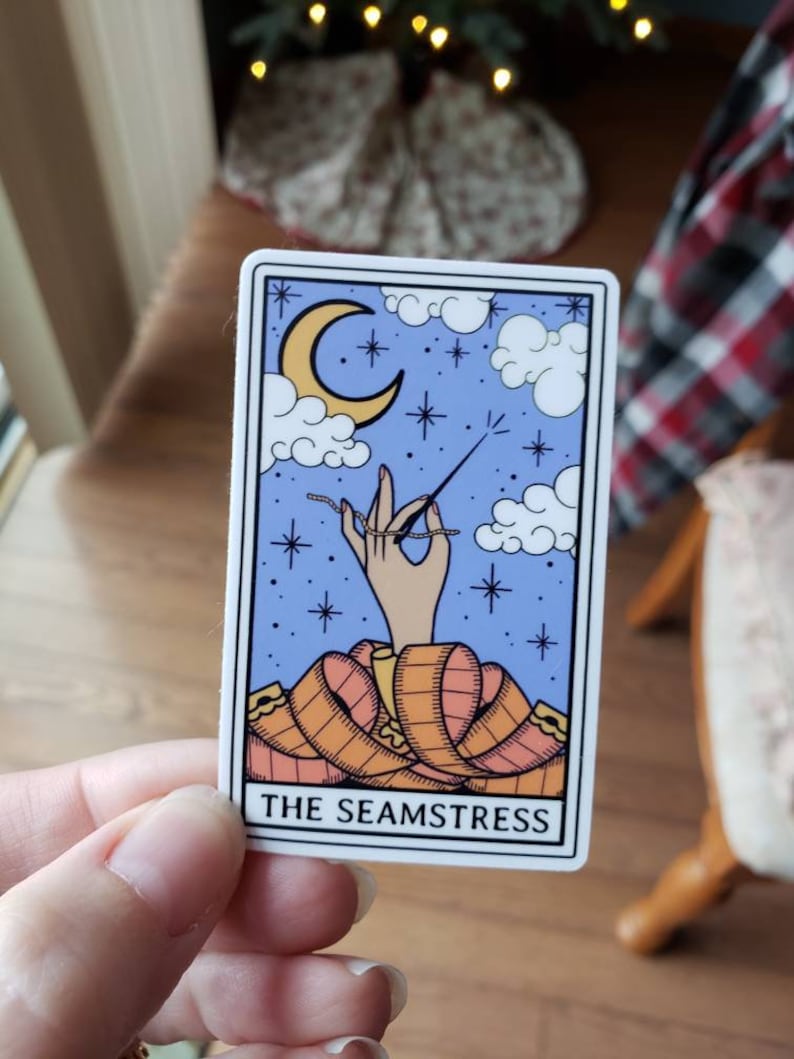 Funny Crafter the Seamstress Vinyl Sticker Sewing - Etsy