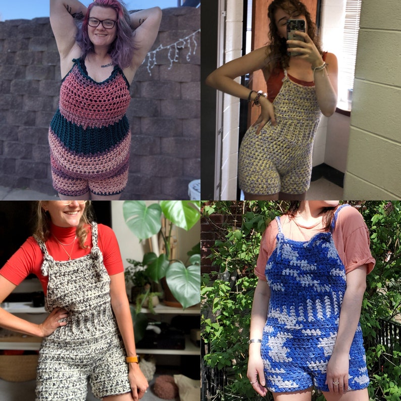 Simple Crochet Overalls Crochet Pattern Beginner Friendly - Etsy