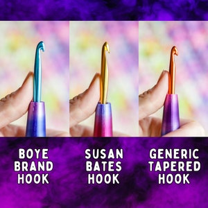 Ergonomic Strange Magic Crochet Hook, 3D Printed Hybrid Crochet Hook ...