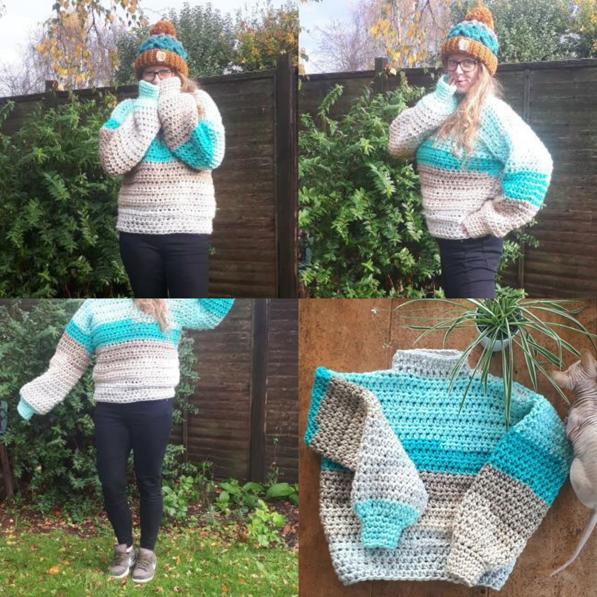 Simple Chunky Crochet Fall Sweater Pattern Beginner Friendly | Etsy