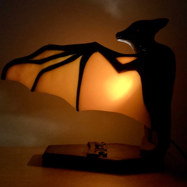 Bat Lamp - Etsy