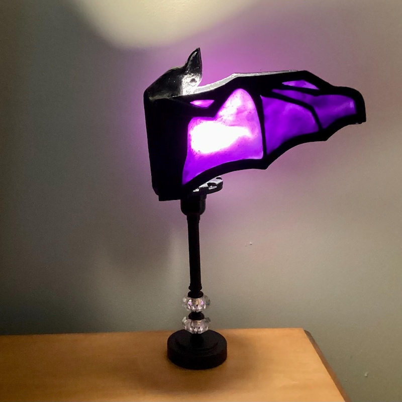 Bat Lamp - Etsy