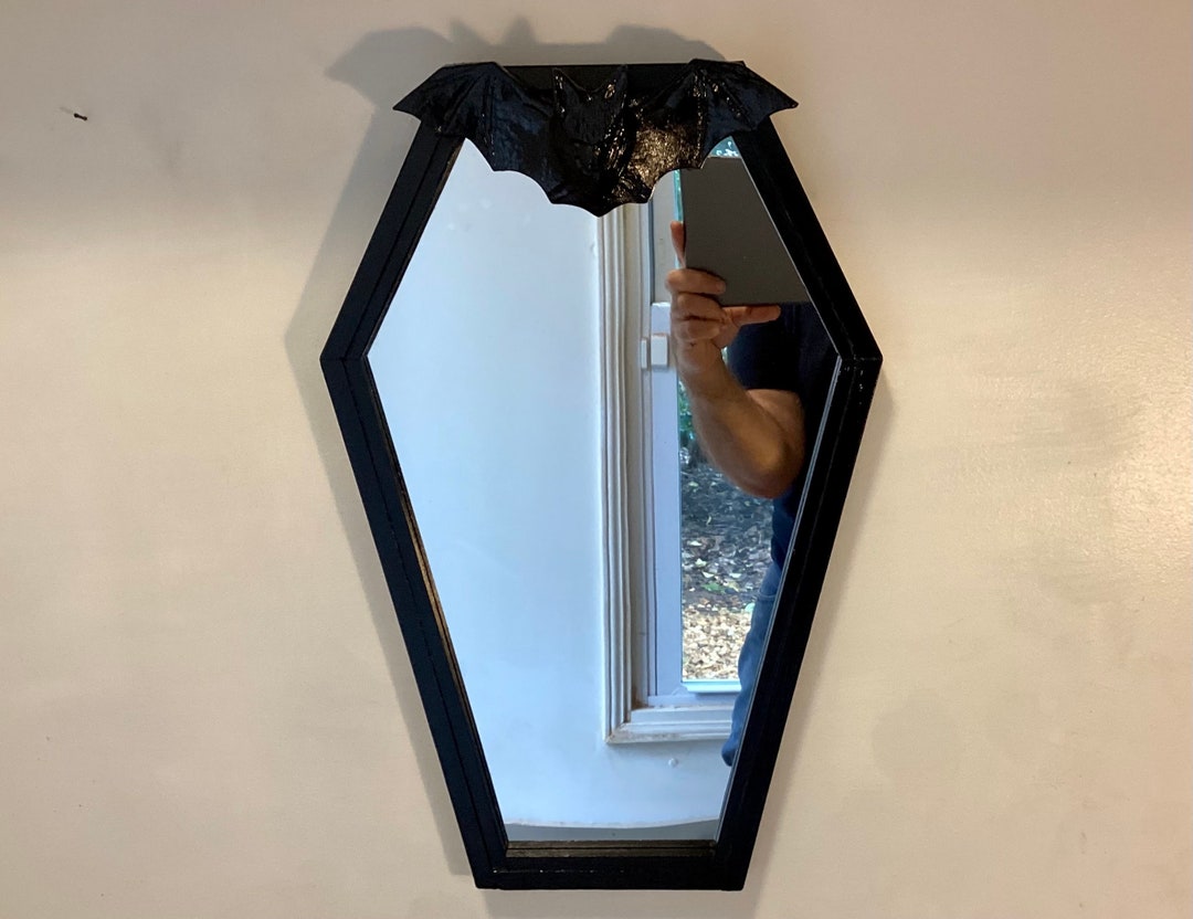 Coffin Mirror, Gothic Decor - Etsy
