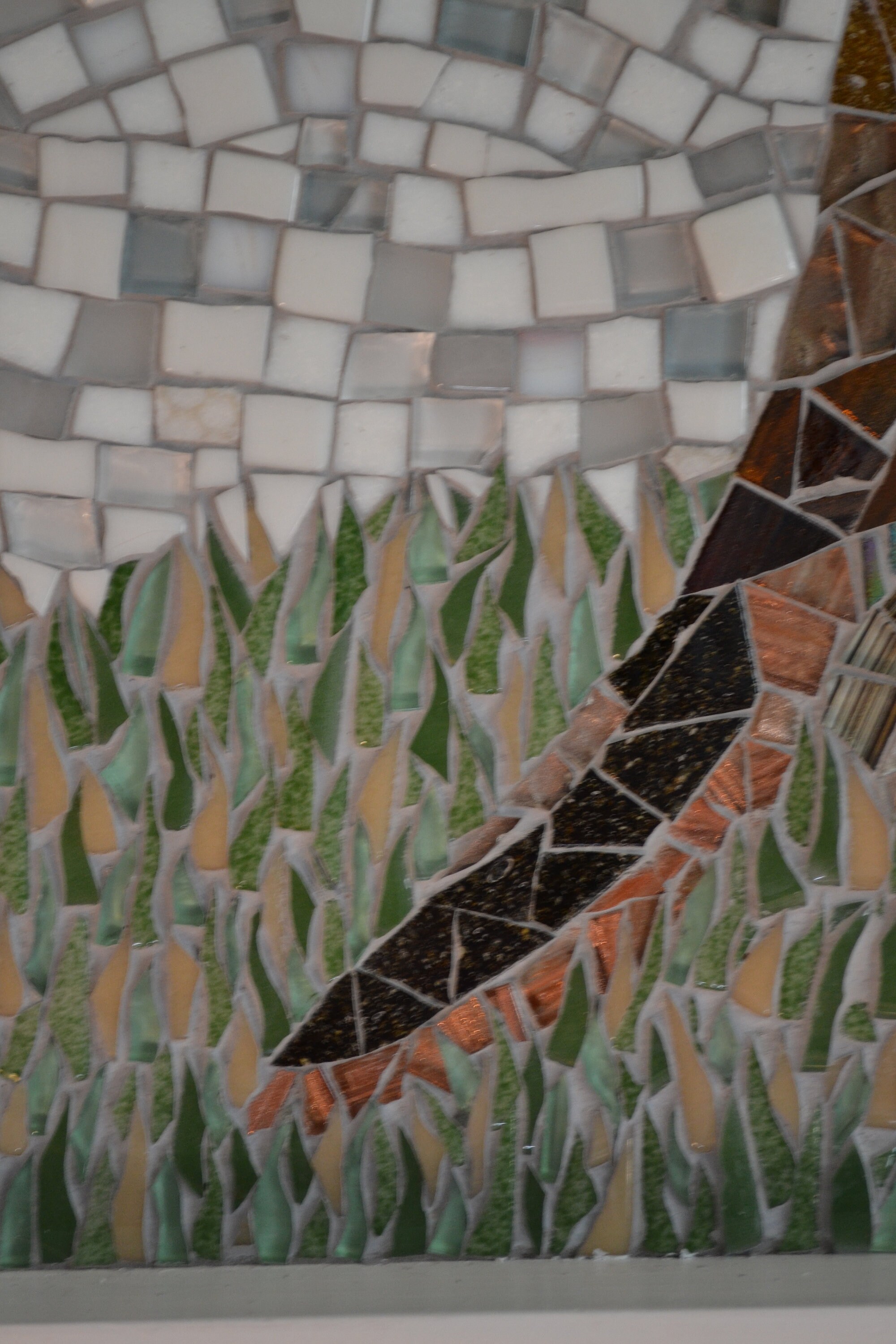 Winter Tree Mosaic - Etsy