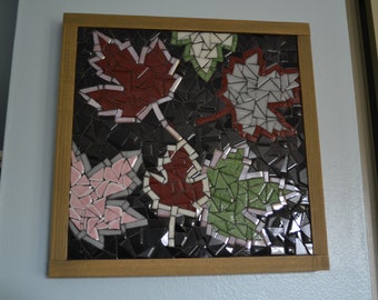 Fall Leaves Mosaic - Etsy