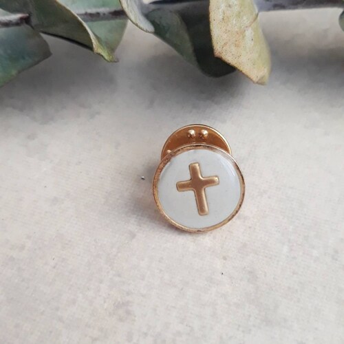 First Communion Gold Plated Chalice Pin for Boys First - Etsy