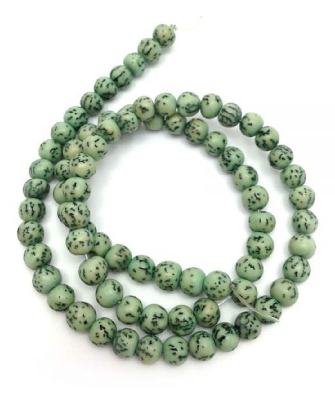 Salwag Beads, Turquoise, 6-7 Mm, 1 Strand, 65 Pieces, Seed Beads - Etsy