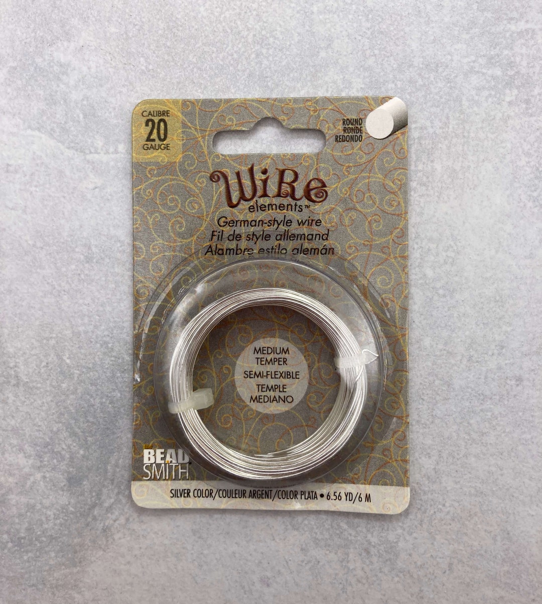 German Style Wire Silver .8mm 6m 20gauge Jewelry Wire - Etsy