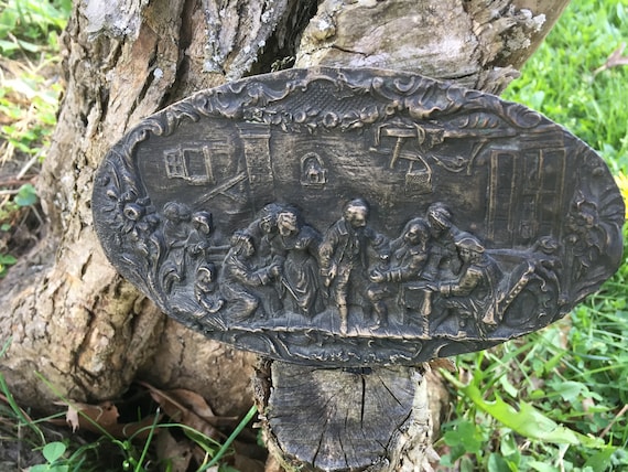 RARE Historic Metal Revolutionary Scene Copper Metal Plate | Etsy