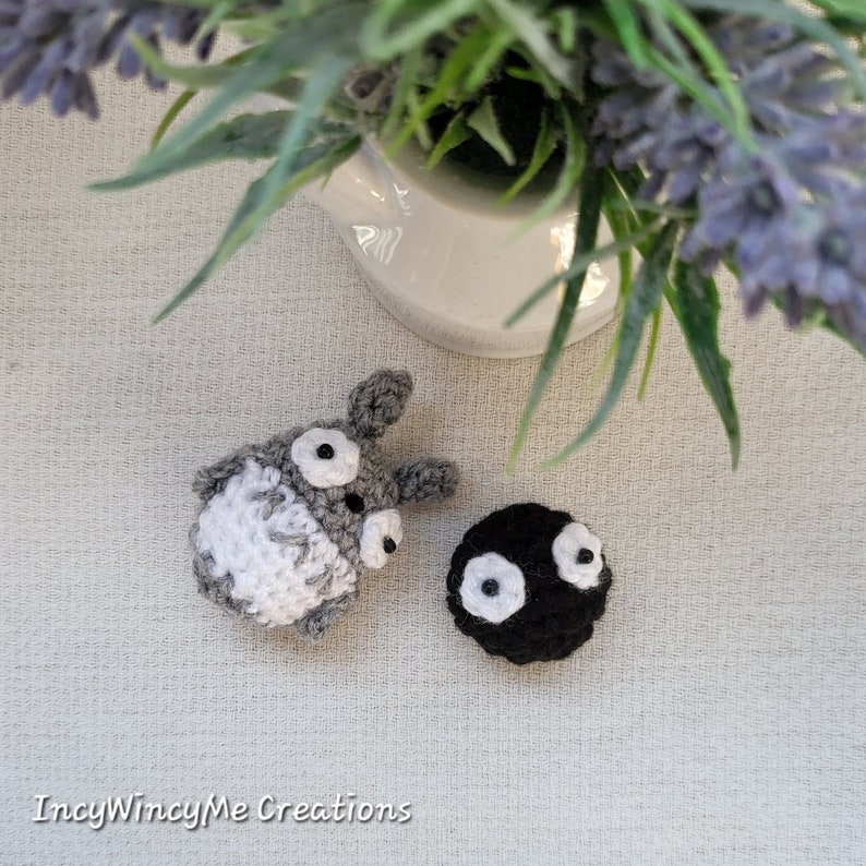 Cute Japanese Anime Owl & Soot Doll Car Mirror Hanging Decoration Bag ...