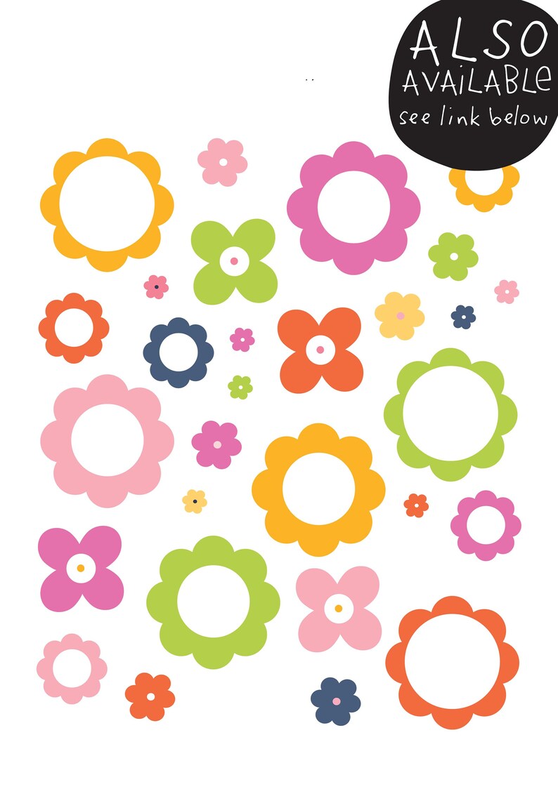 Digital Planner Flower Stickers, Floral Stickers, Flowers, Goodnotes ...