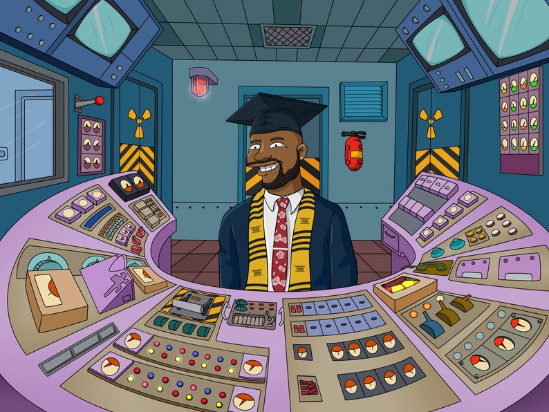 Simpsons Portrait Custom Art Romantic Custom Gift, Perfect Christmas ...