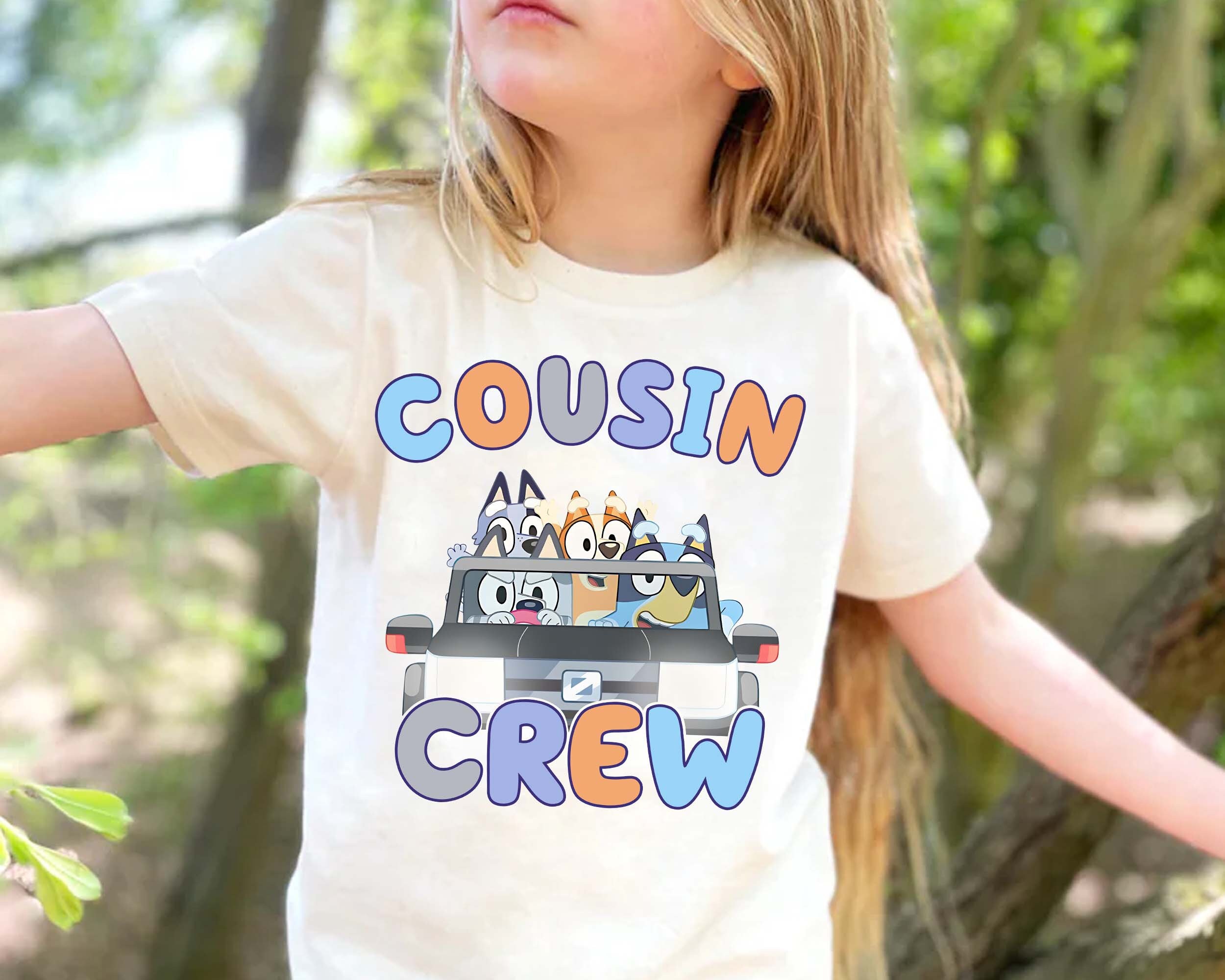 Bluey Cousin Crew Shirt, Bluey Birthday Shirt, Bluey Family Matching ...