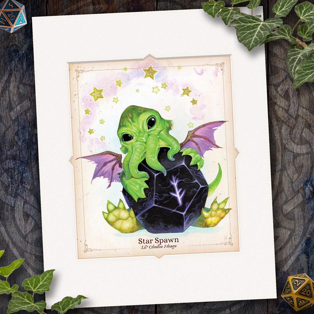 Star Spawn - Lil' Baby Cthulhu - Etsy