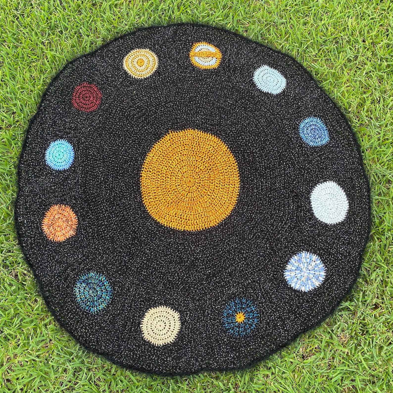 Solar System Blanket Crochet PDF PATTERN ONLY - Etsy