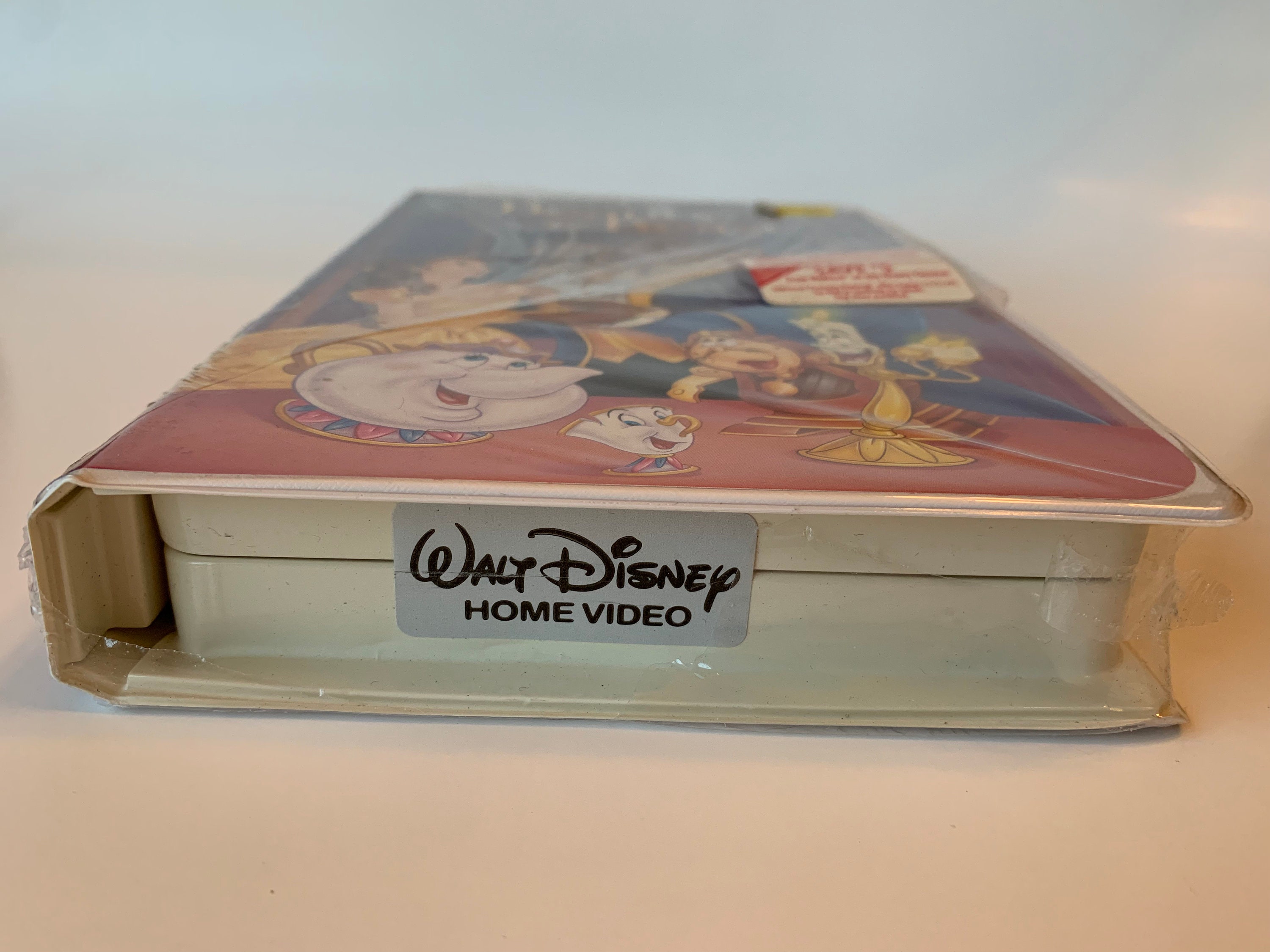 DISNEY VHS Case Beauty and the Beast Black DIAMOND Collection 1990's ...