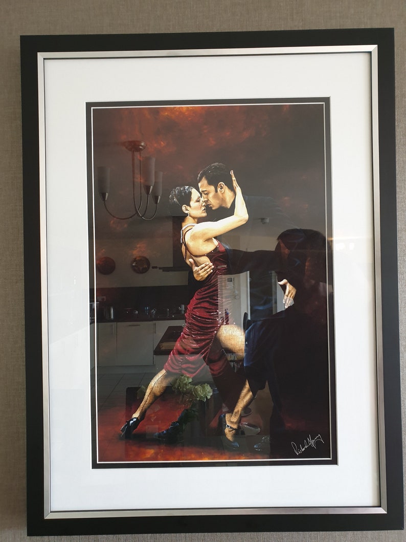 THAT TANGO MOMENT Fine Art Signed Contemporary Giclée Print Beautiful ...