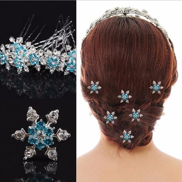 Snowflake Hair Piece Etsy