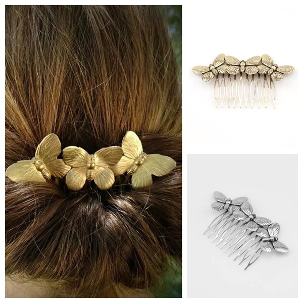 Butterfly Hair Comb - Etsy
