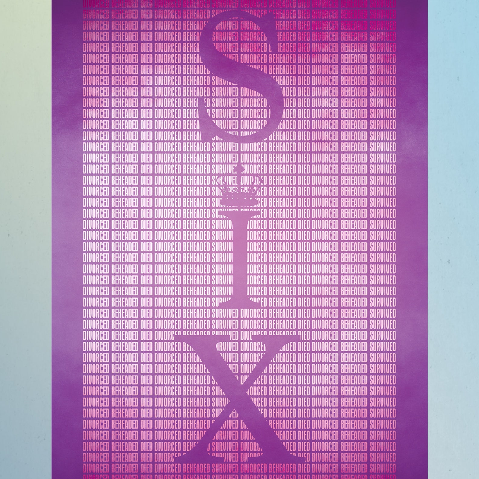 Six the Musical - Lyric Poster - Etsy