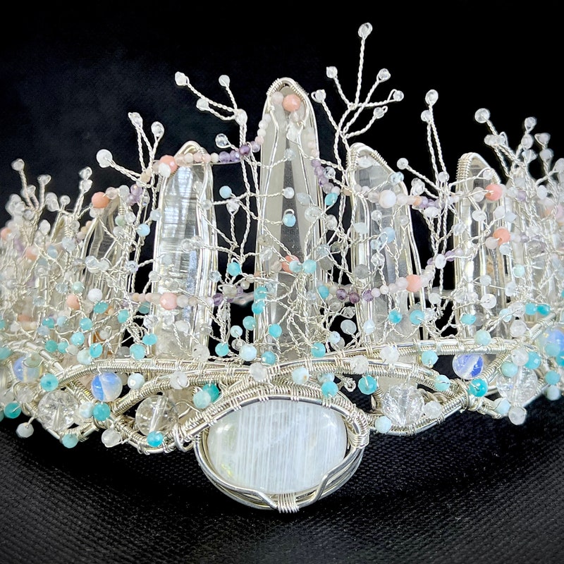 Moonstone Crown - Etsy