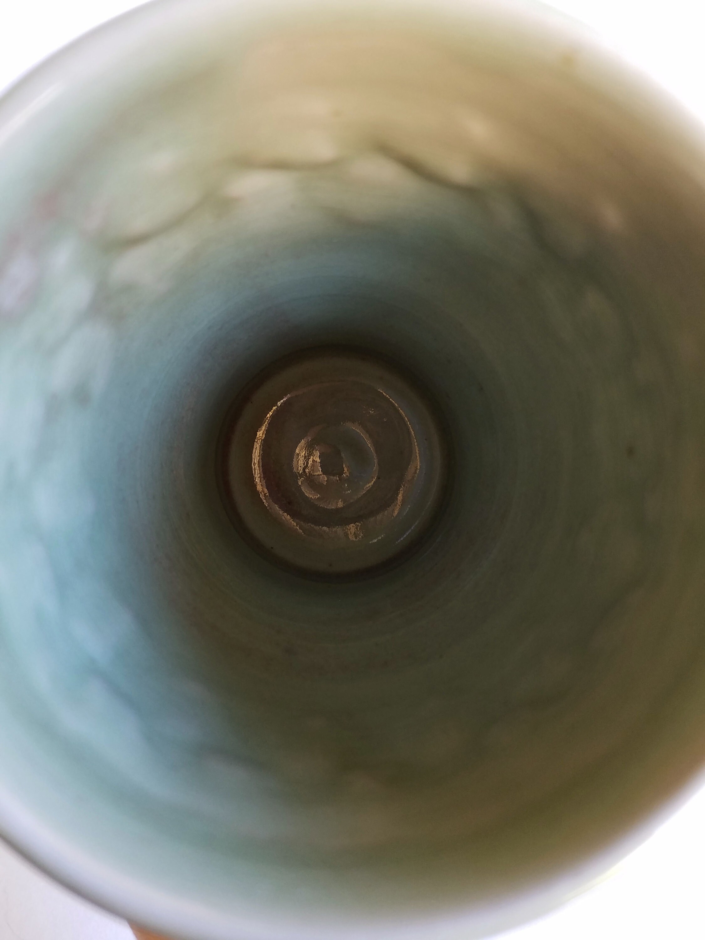 Blushing Mint Green Shell Goblet - Etsy UK