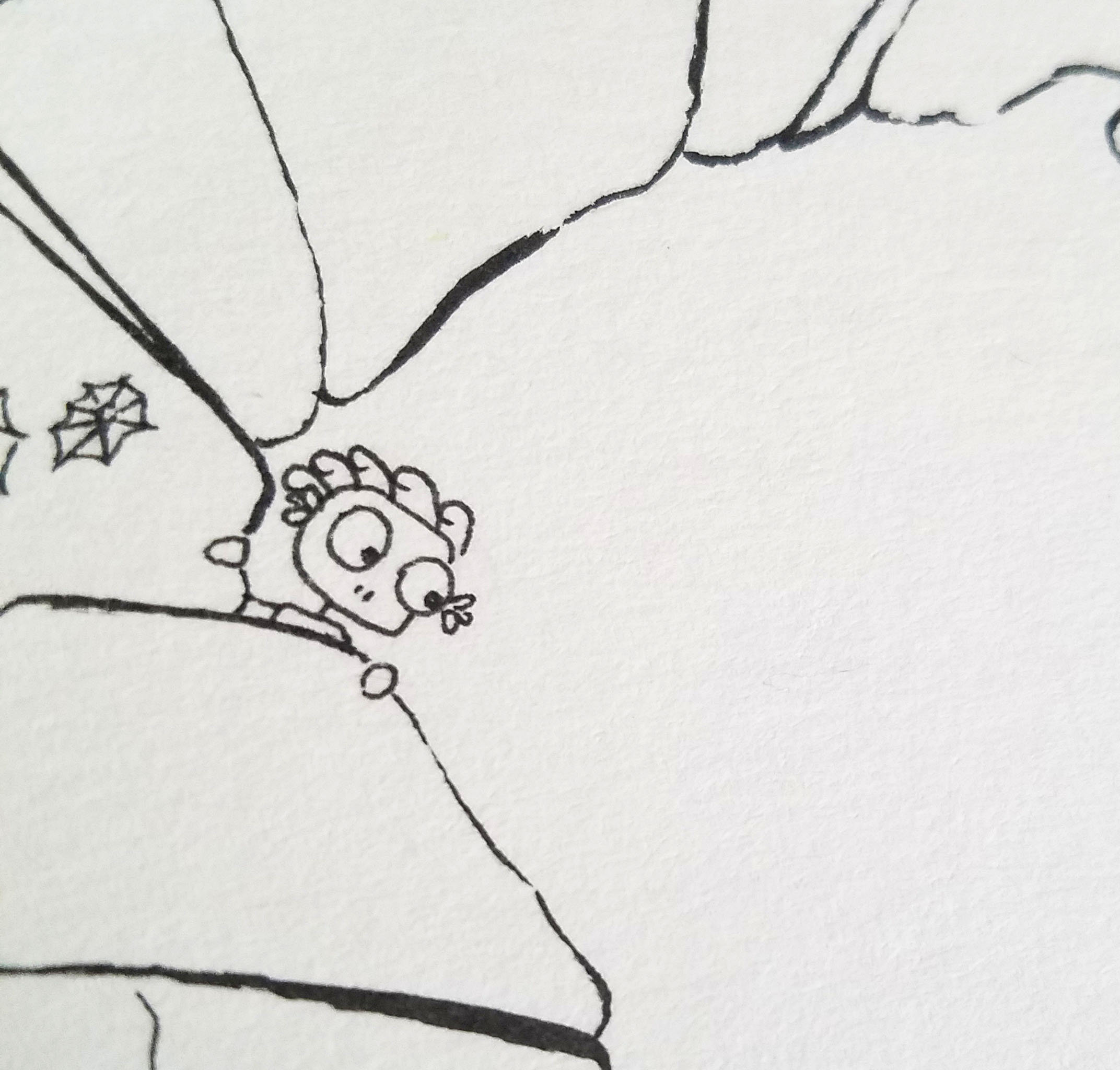 Rascal Original Art Drawing 4x6 Mermay 2019 - Etsy