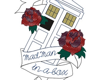 Dr Who Embroidery - Etsy